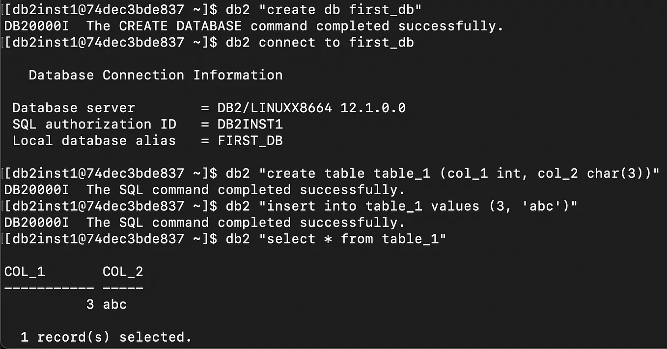 How to put a csv file into a Db2 LUW table? IMPORT, LOAD and INGEST overview | by Kacper Kubica ...