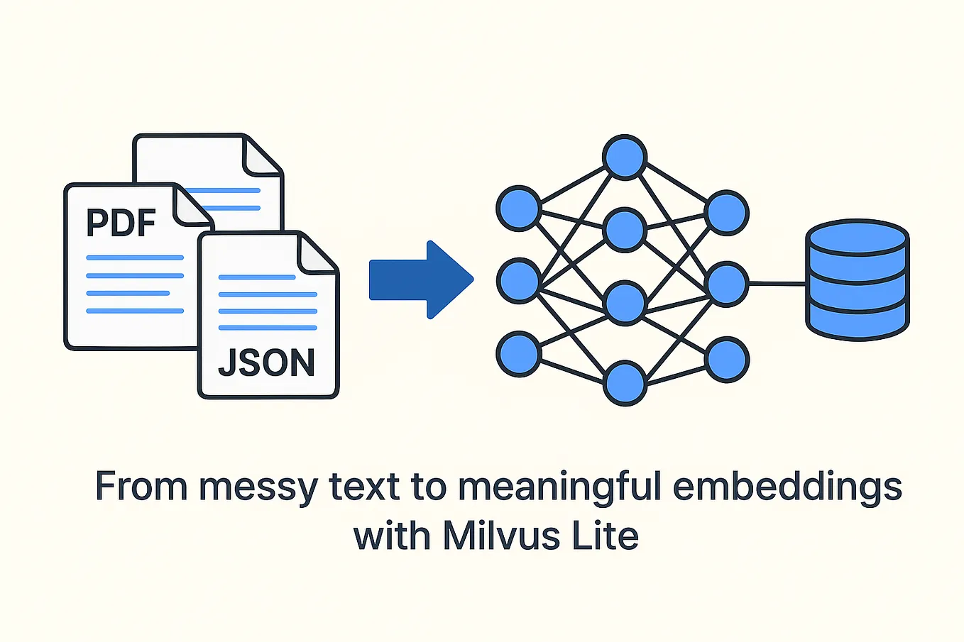 How to Extract, Embed, and Store Structured Data into Milvus Lite Using ...