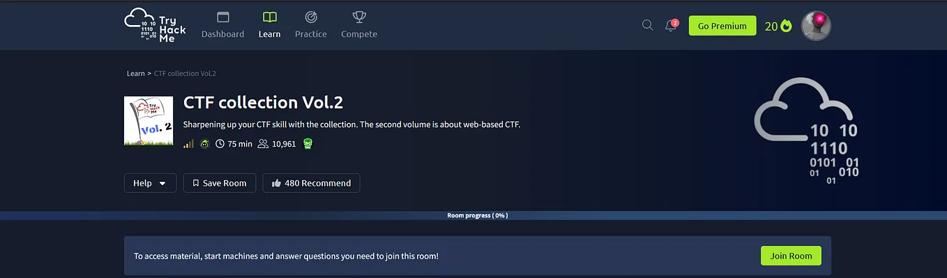 TryHackMe CTF Collection Vol. 1. A beginner-friendly CTF walkthrough… | by Abdul Issa | InfoSec ...