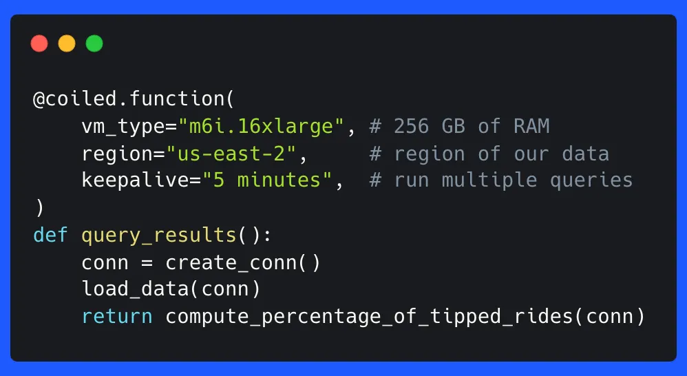 Run a script on a GPU with one line of code | Coiled