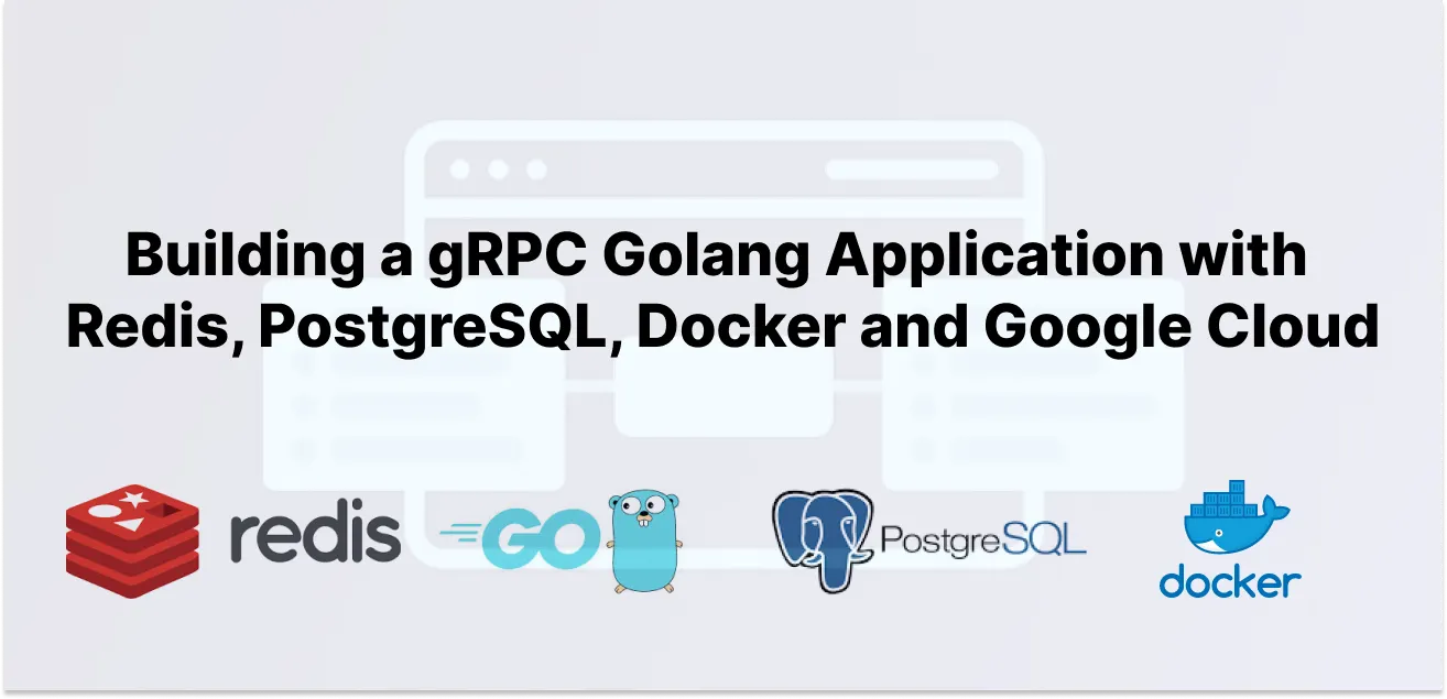 Building a Golang, PostgreSQL, Redis REST API with JWT Authentication ...