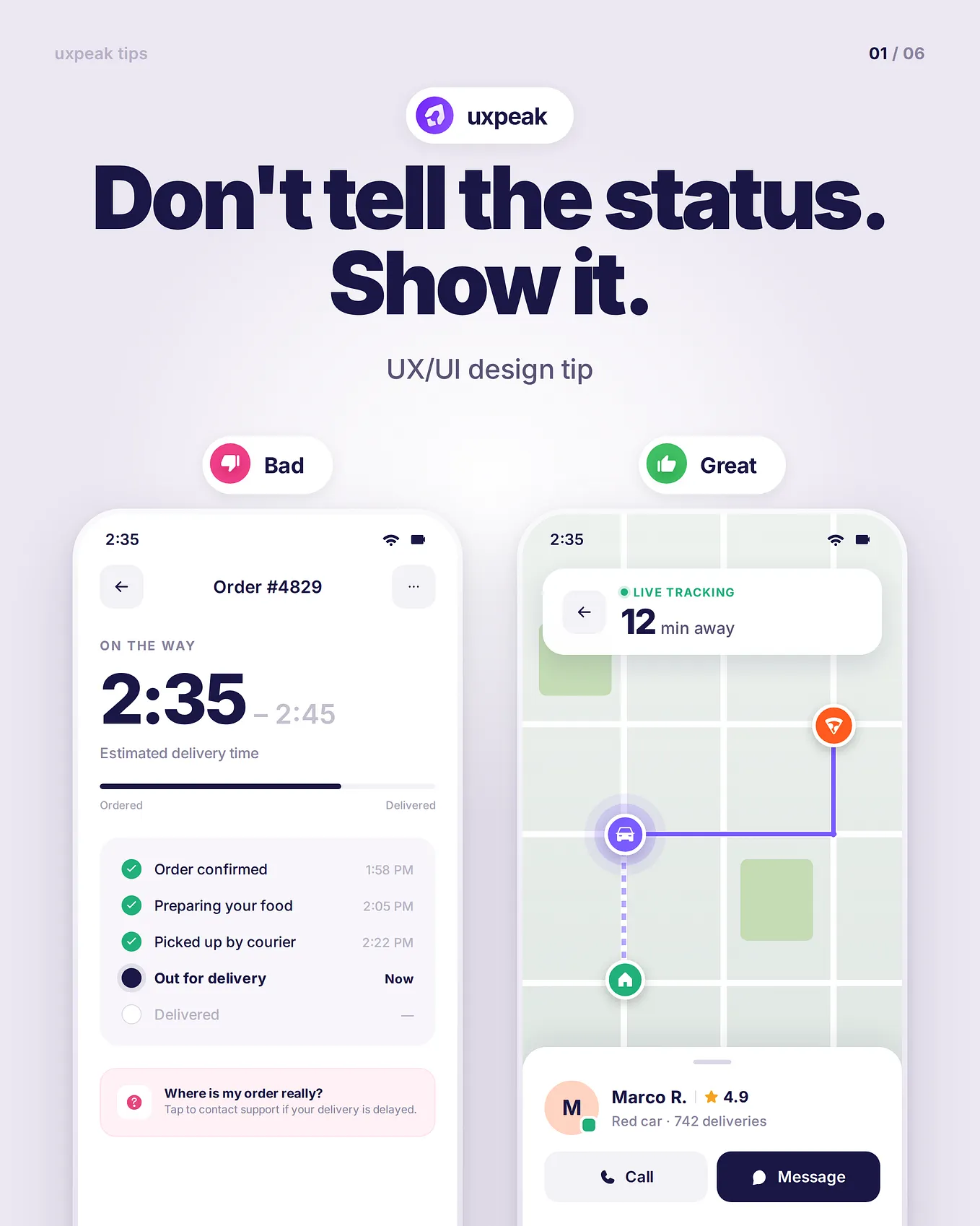 Top UI/UX Design Tips: How to Design a Great Bottom Mobile Navigation ...