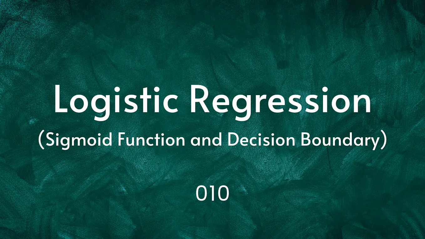 011: Understanding Logistic Regression (Cost Function and Optimization ...