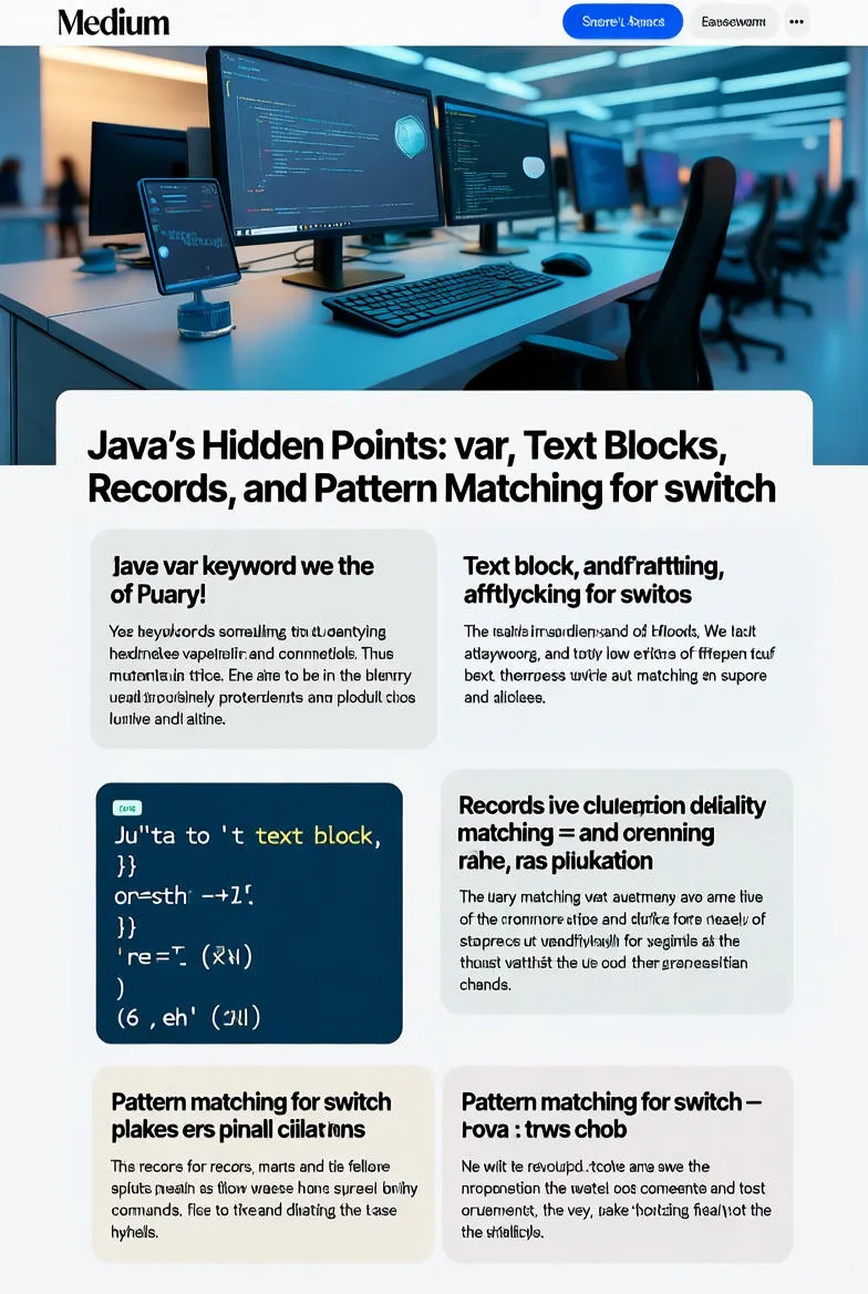 Hidden Features in Java 21 (LTS) That Most Developers Miss | by Prince kumar Maurya | Nov, 2025 ...
