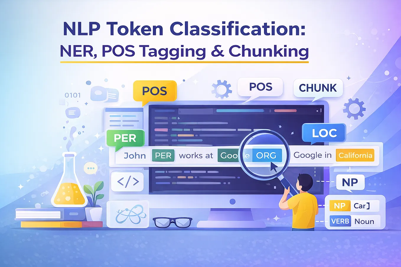 Understanding NLP Token Classification: NER, POS Tagging & Chunking ...