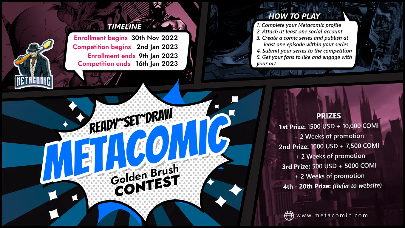 MetaComic: The First Open Web3 Comic Book Publishing Platform | by ...
