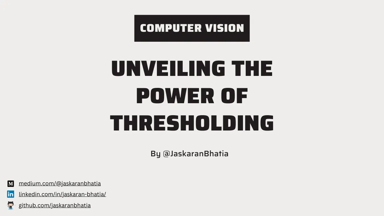 Exploring Image Segmentation Techniques: Watershed Algorithm using ...