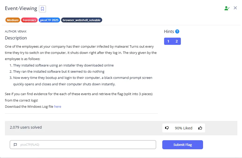 PicoCTF — Blame Game — Writeup - TechnoLifts - Medium