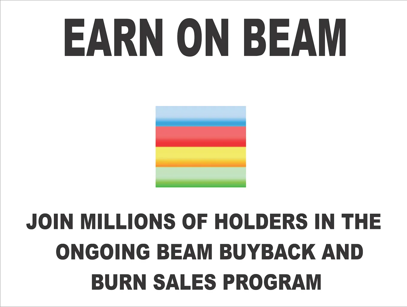 BEAM BUYBACK AND BURN SALES PROGRAM | by BEAM | Medium