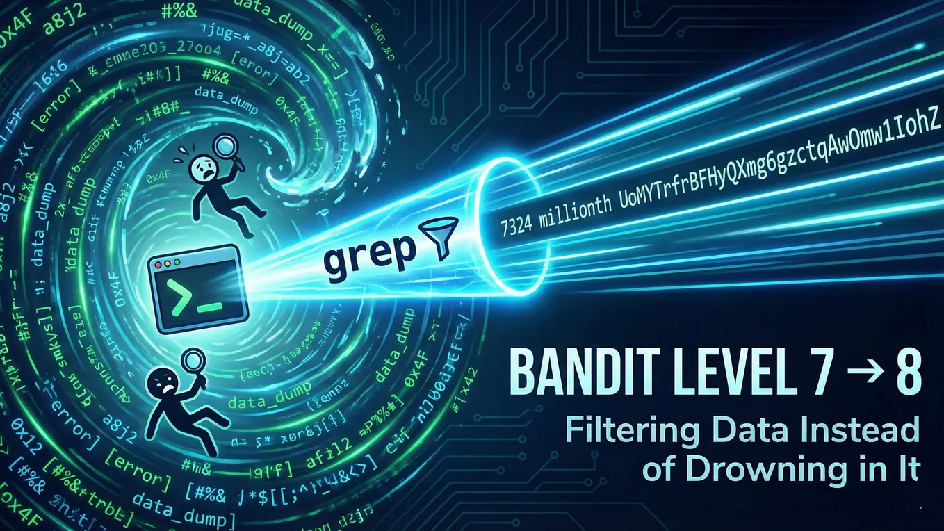 OverTheWire Bandit Level 8 to 9: The Art of Anomaly Detection | by ...