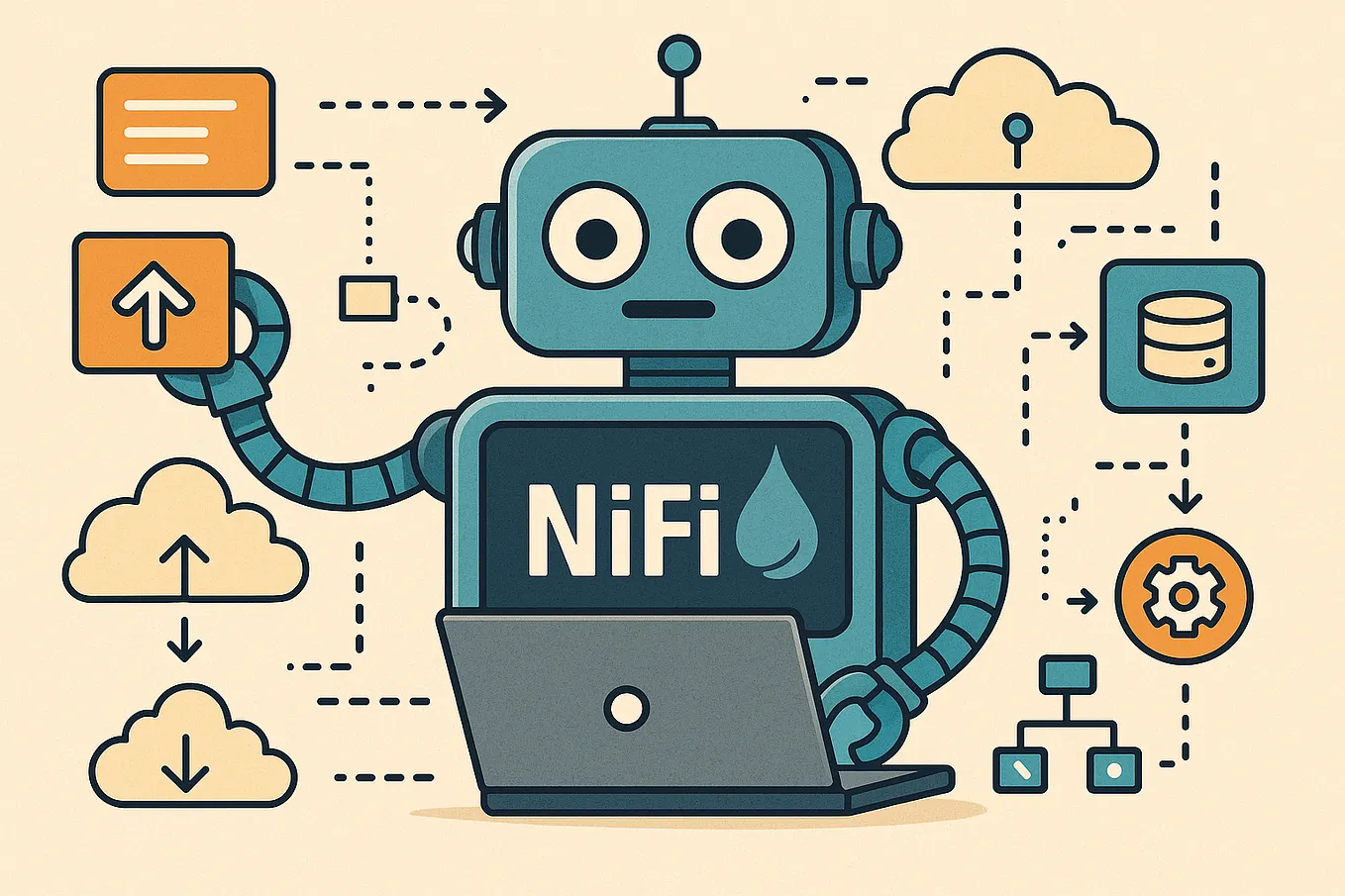 Apache NiFi use Merge Content processor to Merge two different flow files | by Malinda Peiris ...