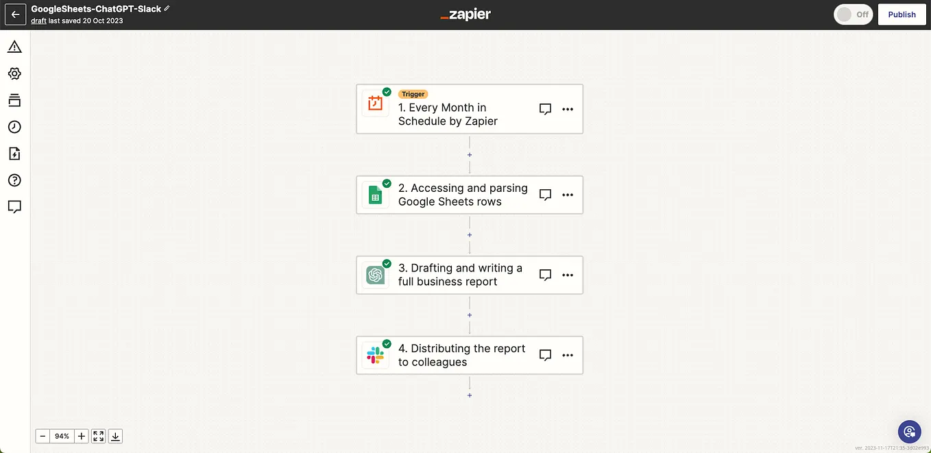X (Twitter) AI automation using ChatGPT, Zapier, and Buffer | Zapier AI ...