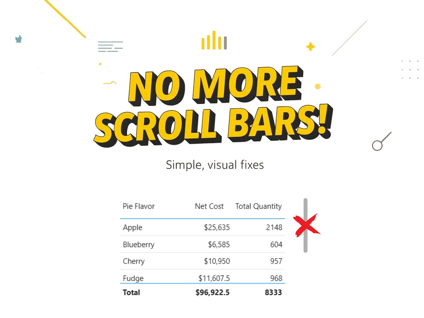 Optimizing Dashboard Usability: How to Implement Scrollable Tables and Charts in Power BI | by ...