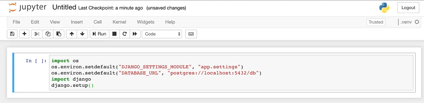 Jupyter Notebook in a virtual environment (virtualenv) | by Emmanuel ...
