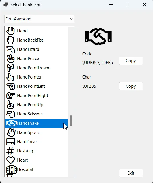 Icon Banks for Winforms and .NET9 | by Ramon Ordiales | Medium
