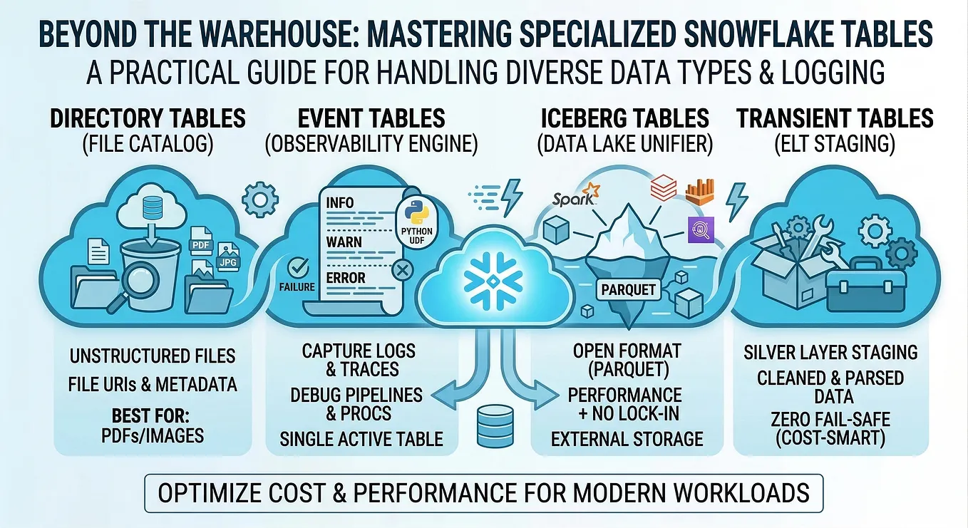 Snowflake Directory Tables: The Modern Way to Manage Cloud Files | by ...