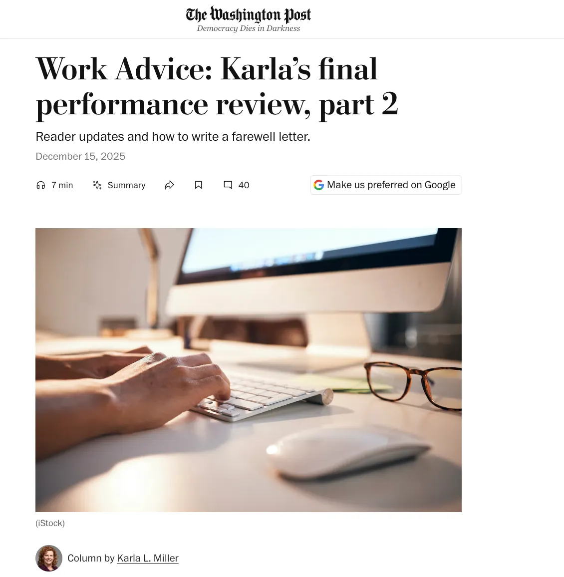 Is there value in a “quiet strike”? | by Karla L. Miller | Feb, 2026 ...
