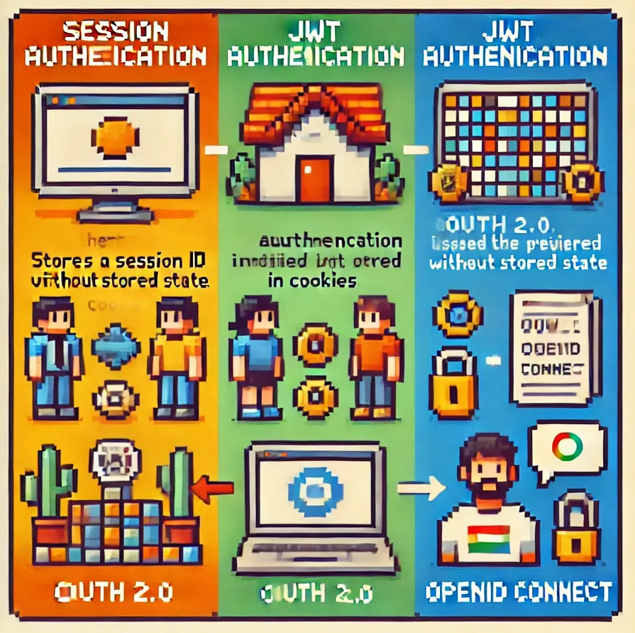 Difference Between Jwt Oauth And Saml For Authentication And Authorization In Web Apps By