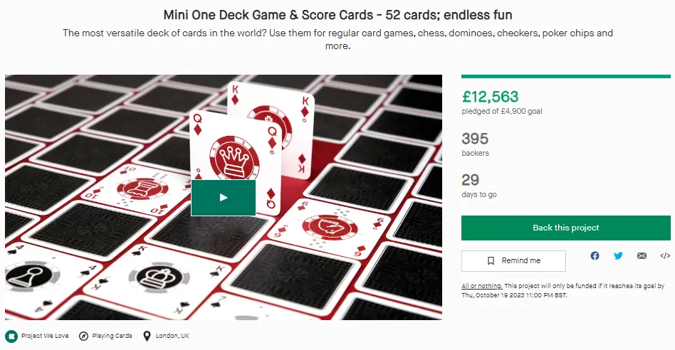 Anatomy of a Kickstarter page. In the last couple of posts I talked ...