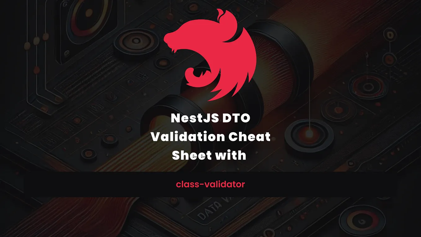 The Ultimate NestJS Decorators Cheat Sheet 🚀 | by Mohamad Alaskari | Medium