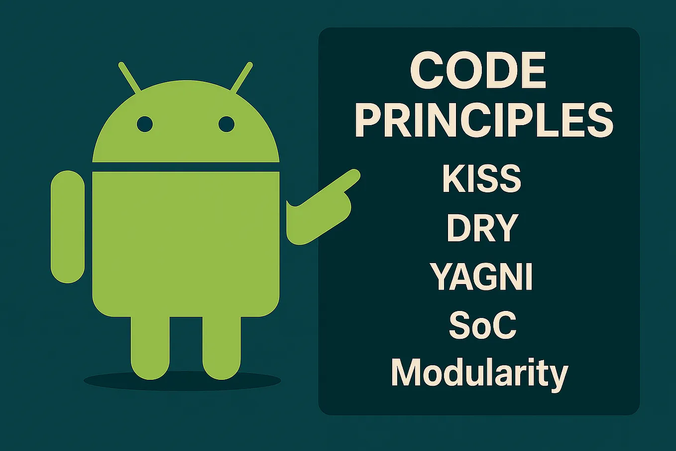 KISS, DRY, SOLID, YAGNI — A Simple Guide to Some Principles of Software Engineering and Clean ...