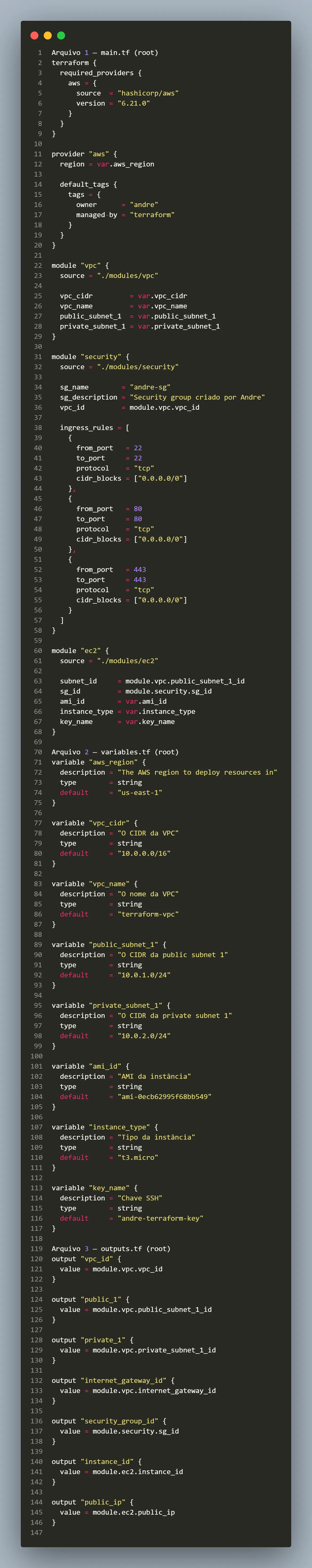 Criando uma VPC completa na AWS usando Terraform Passo a passo real do ...