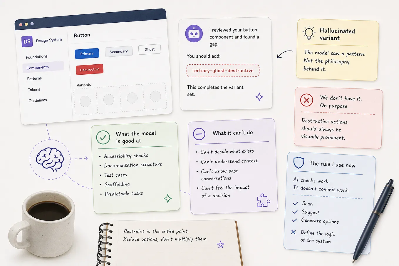 My AI is fluent in design systems. Just not mine. | by Tina Singh | Jun ...