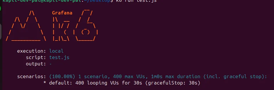 K6 Load Testing Part I Introduction To Load Testing How To Run K6 Scripts Locally By Tim 8152