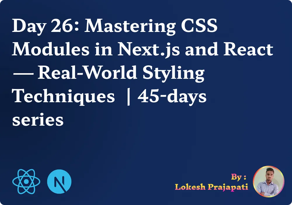 Day 35: Mastering localStorage & sessionStorage in React + Next.js ...