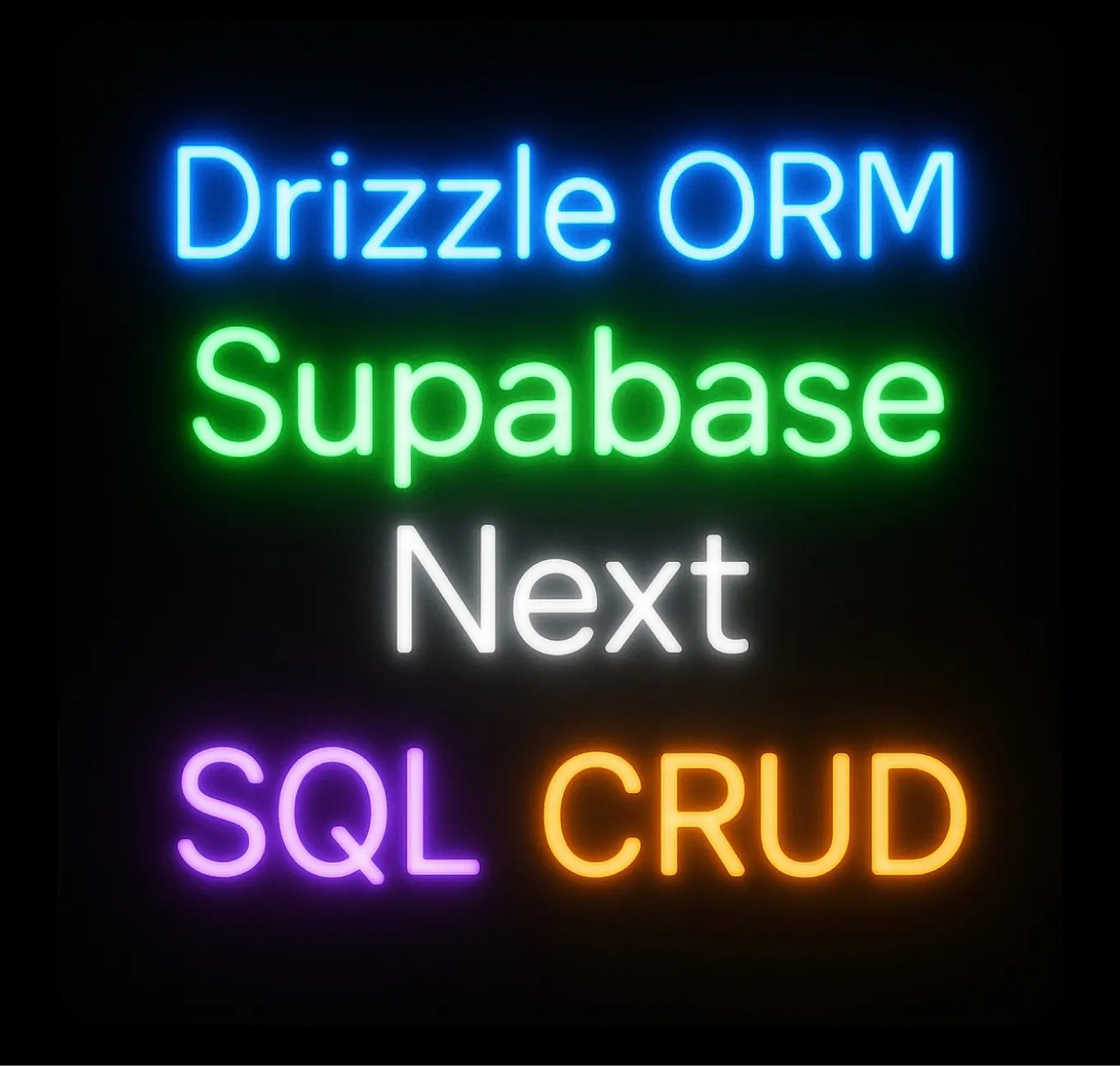 Drizzle With Nextjs. Drizzle with Next.js: Simplifying SQL… | by Lior ...