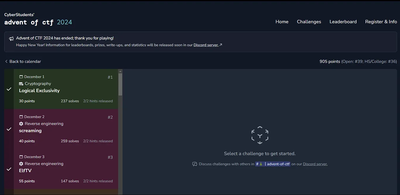 Huntress CTF 2024 Writeups (Warmups and other easy ones) | by Rusty | Medium