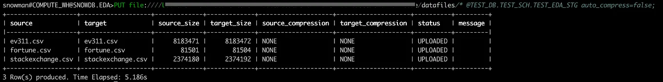Snowflake — Load CSV data into Snowflake Tables using InferSchema | by ...
