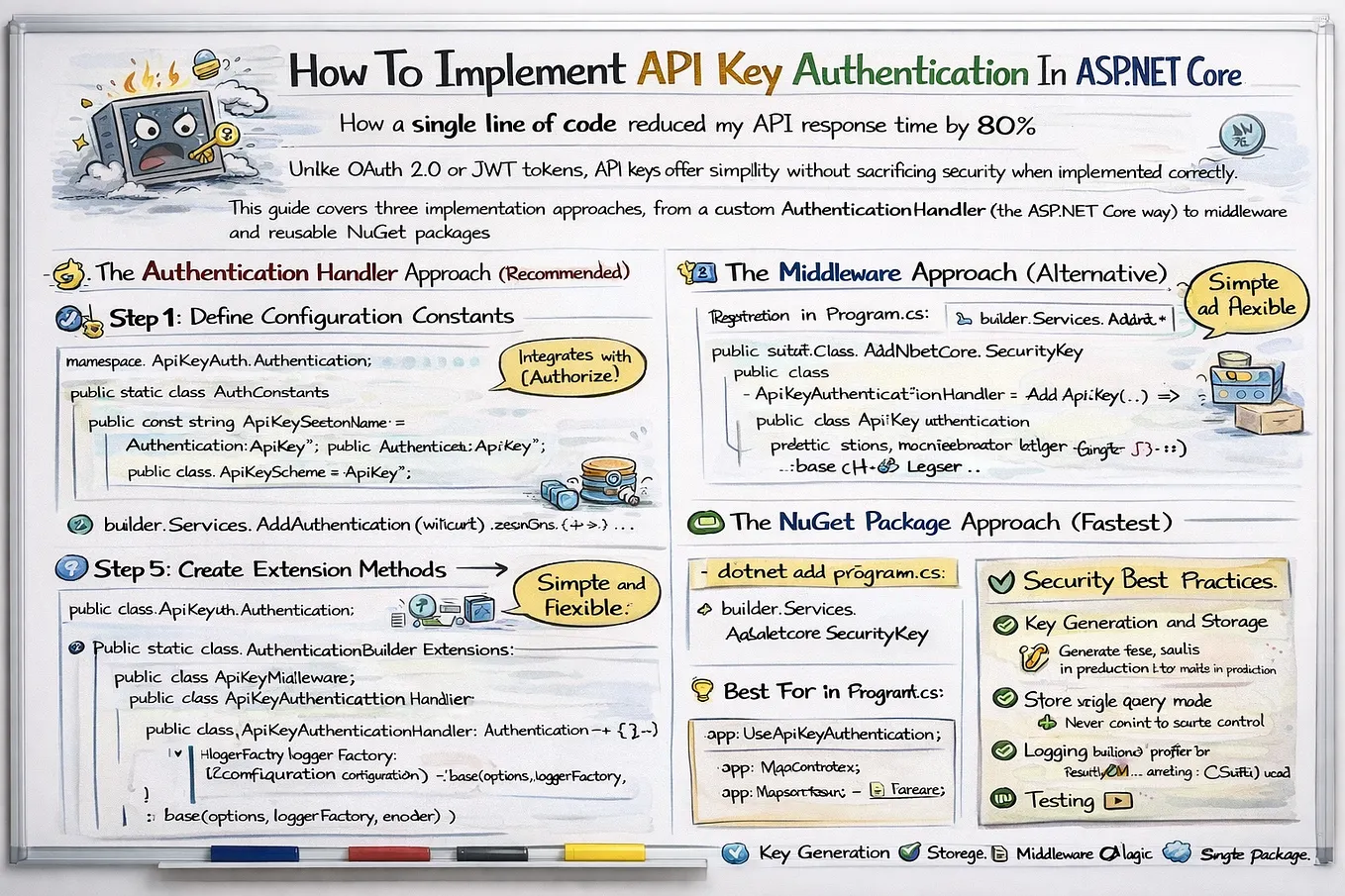 How To Implement API Key Authentication In ASP.NET Core in .NET 9 | by ...