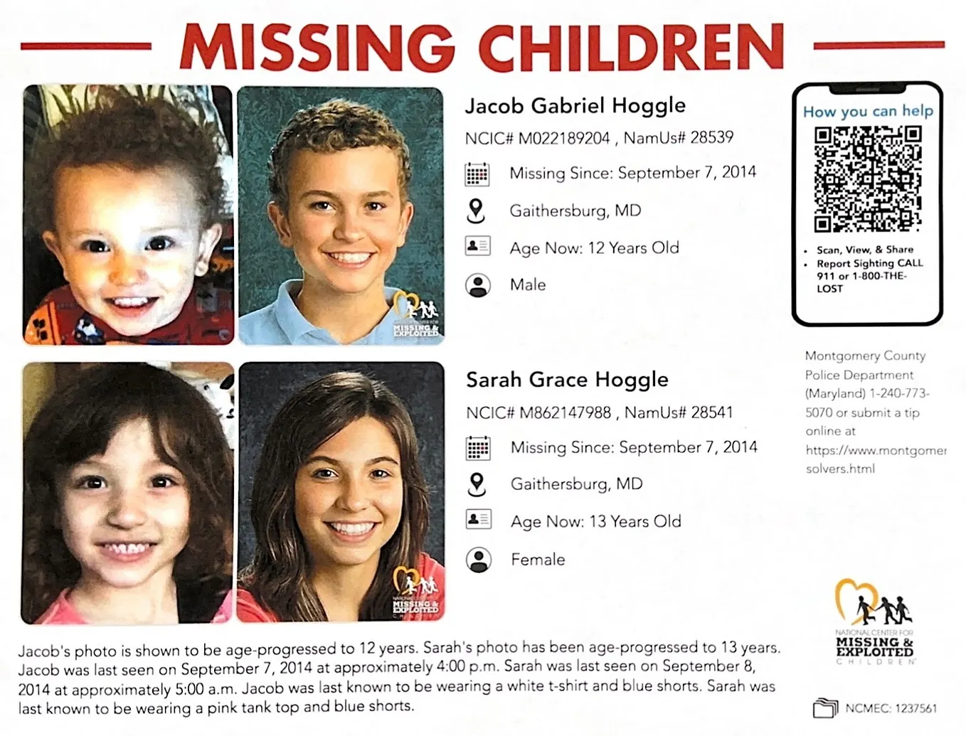 TOP EIGHT REASONS to SEARCH for 2 MISSING CHILDREN | by Lindsey Hoggle ...