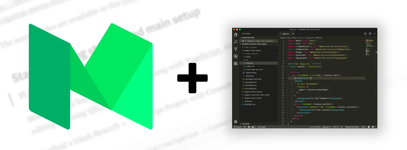 ReactJS multi-level navigation menu with MaterialUI and TypeScript | by Gevorg Harutyunyan | Medium