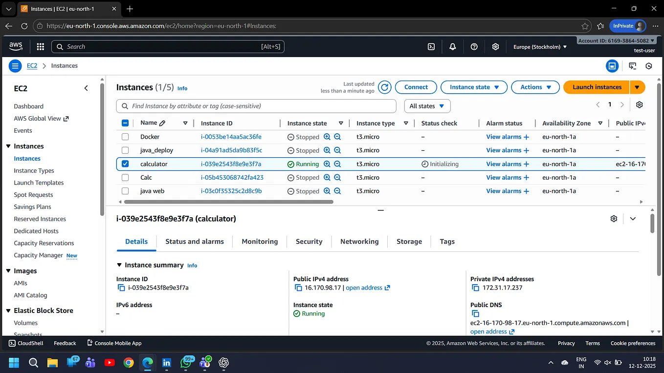 Full Step-by-step: AWS EC2 → Target Group → Application Load Balancer → ...