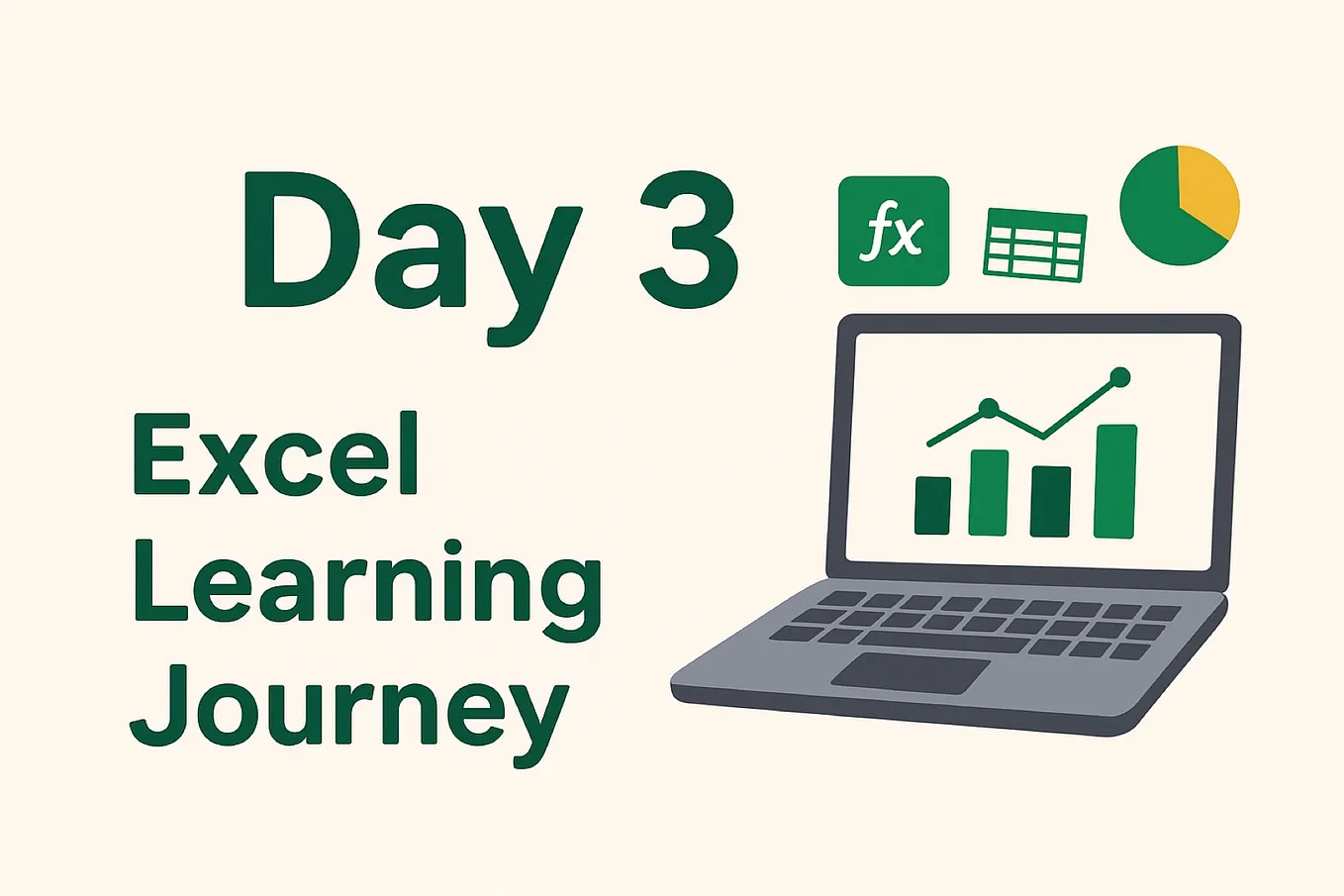 Day 4 of My Data Analysis Journey: Visuals, Formatting & More Growth ...