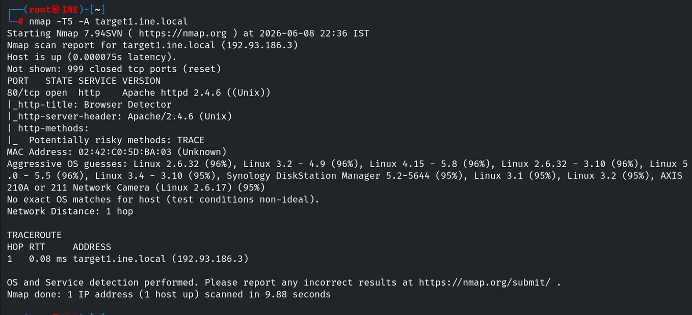 Host & Network Penetration Testing: Exploitation CTF 2 — eJPT (INE ...