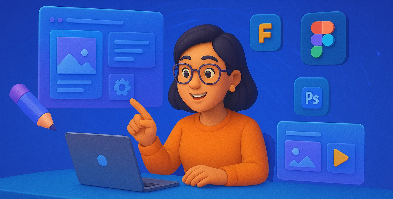 Blending 3D and UI/UX: My End-to-End Design Process | by simran kumari ...