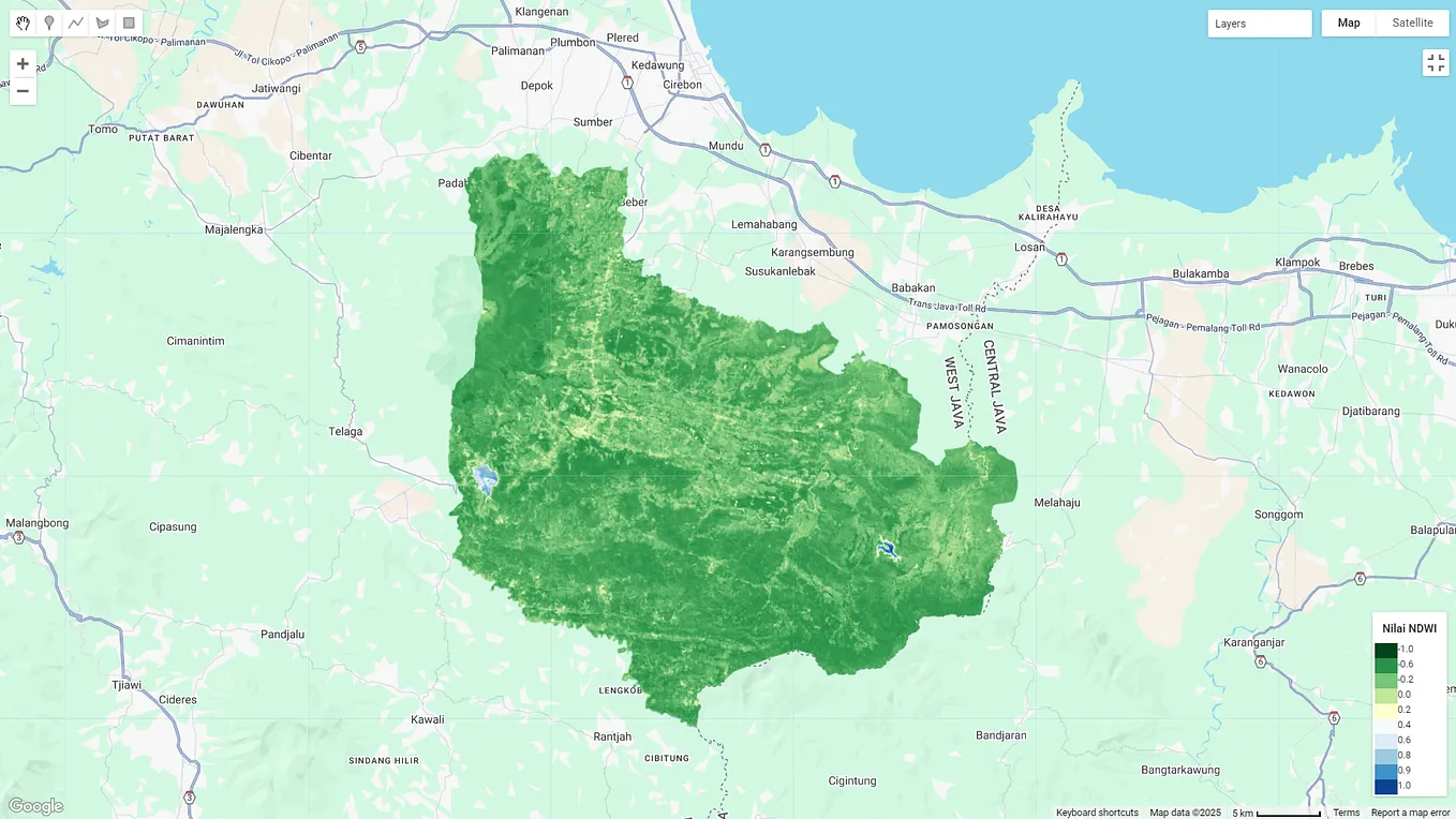 Klasifikasi Tutupan Lahan Berbasis Algoritma Random Forest dengan Input ...