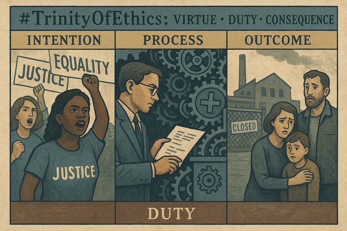 A Trinity of Ethics — Virtue, Deontological and Consequentialist? | by ...