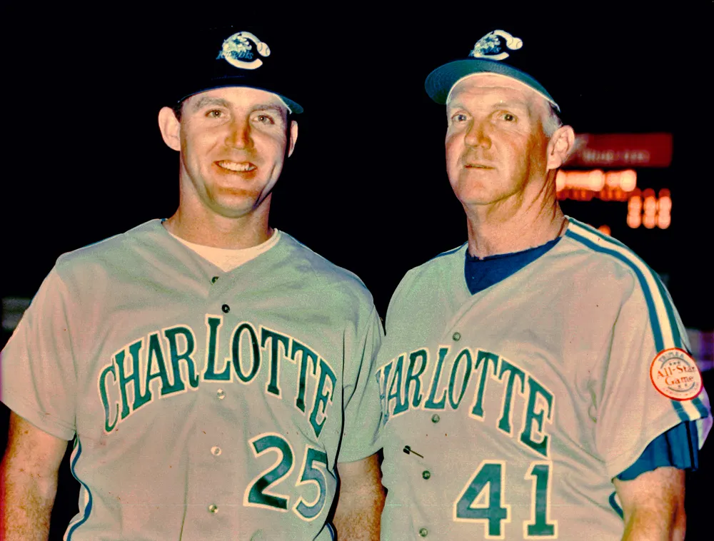 New Bench Coach in Charlotte. Manager Justin Jirschele and hitting ...