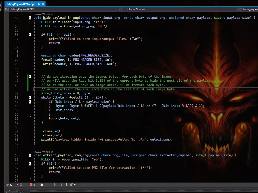 My Own VirtualAlloc Implementation using Module Stomping Technique | by S12 - 0x12Dark ...
