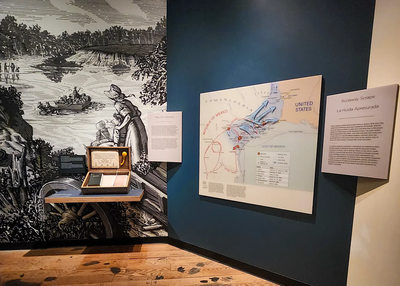 Colonists’ and Emigrants’ Route to Texas | by Texas General Land Office ...