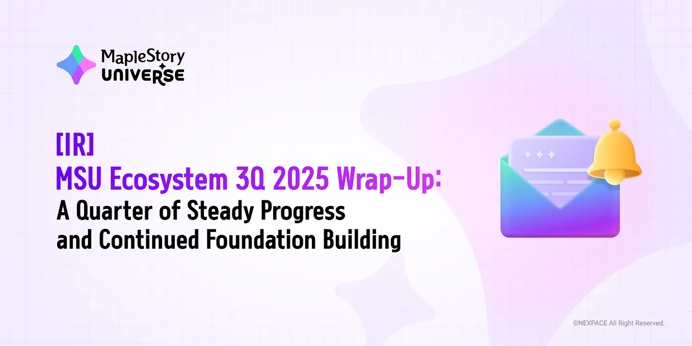 [Press Release] NEXPACE Announces Ecosystem Fund, Deploying Up To $50 Million for MSU Ecosystem ...