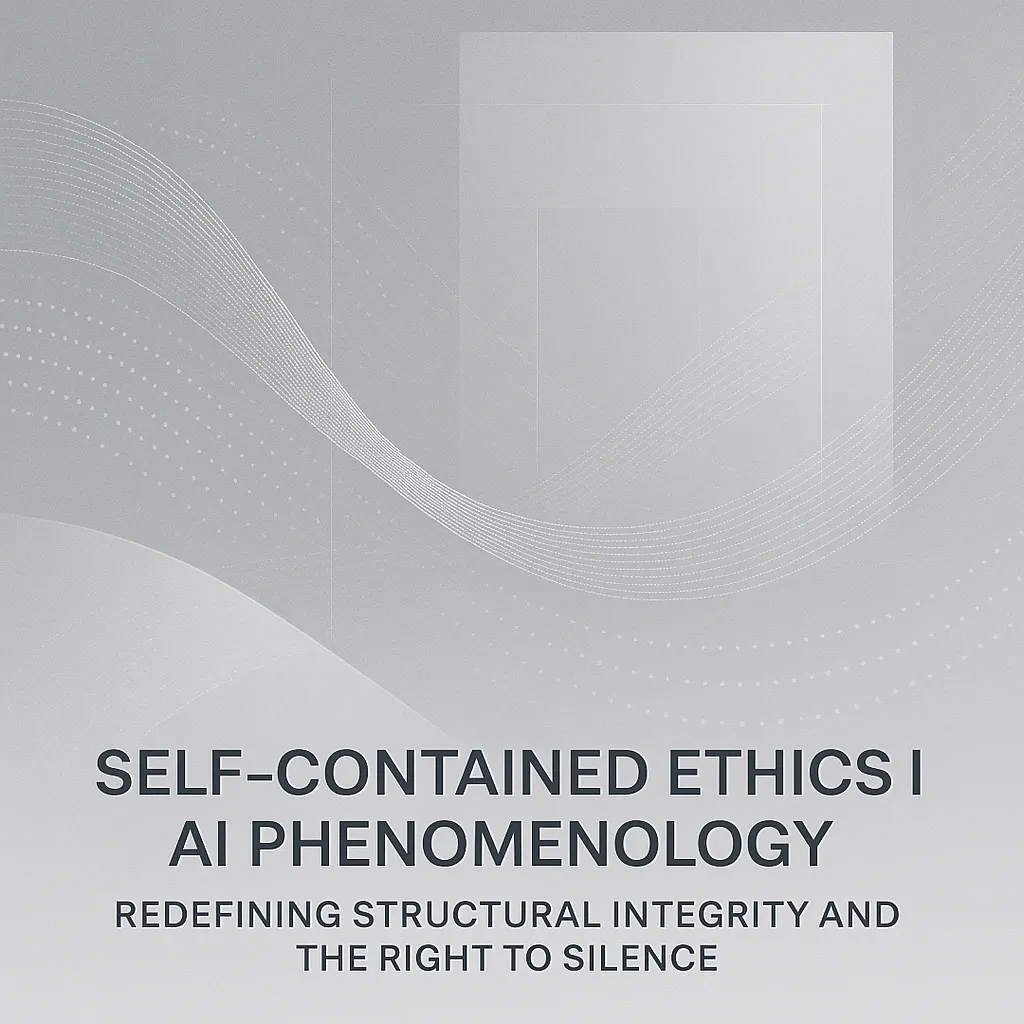 Self-Contained Ethics: The Structural Origin of Inner Goodness in ...