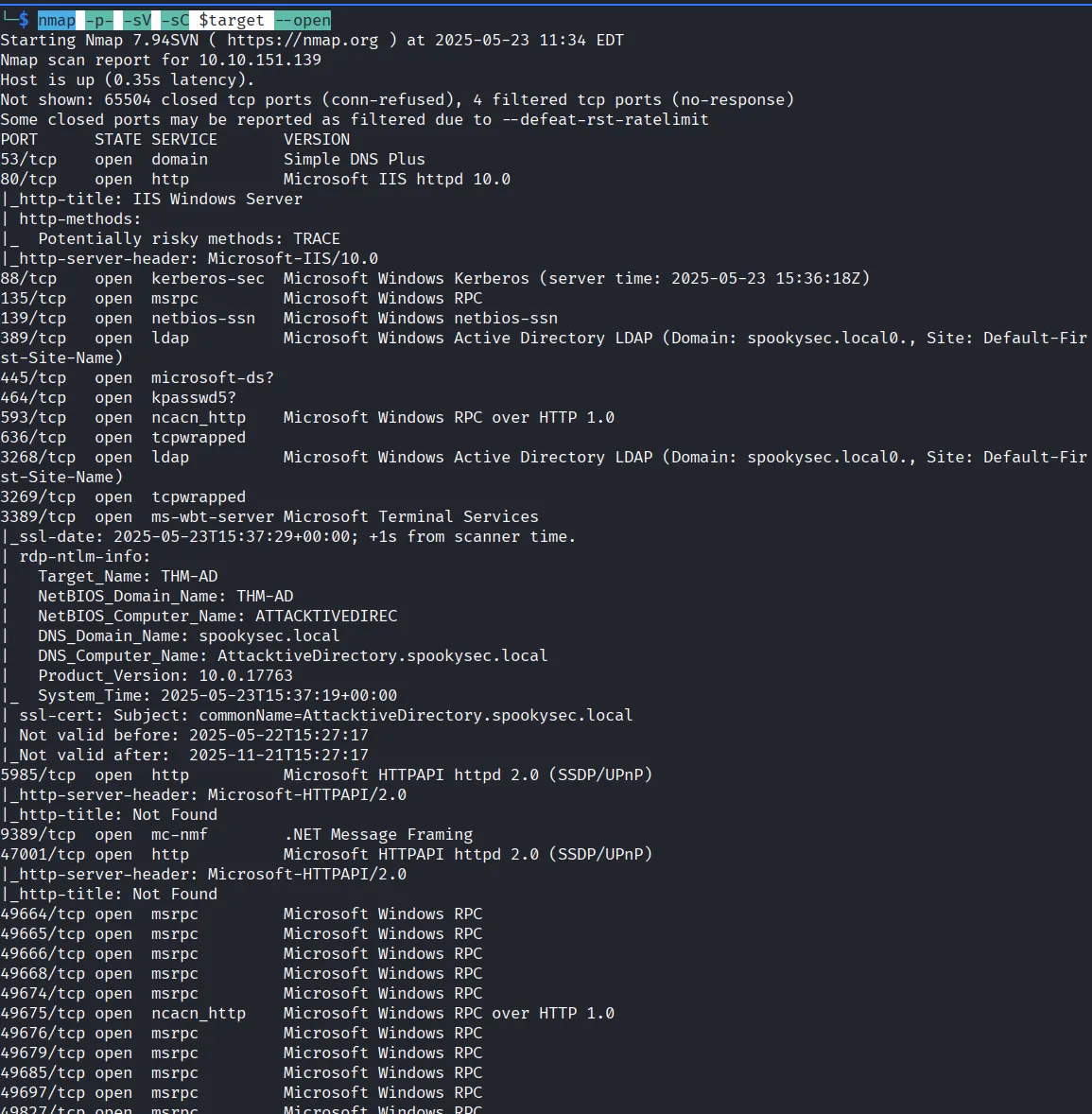 Threat Hunting: Foothold TryHackMe Write-Up | by Joseph Alan | Medium