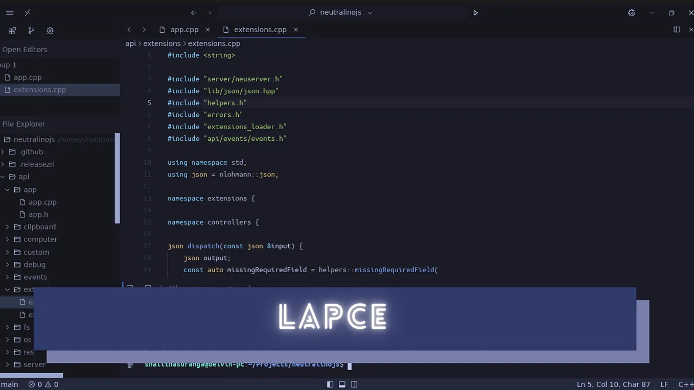 ecode: This Lightweight Code Editor is Better than VSCode and Others | by Shalitha Suranga ...