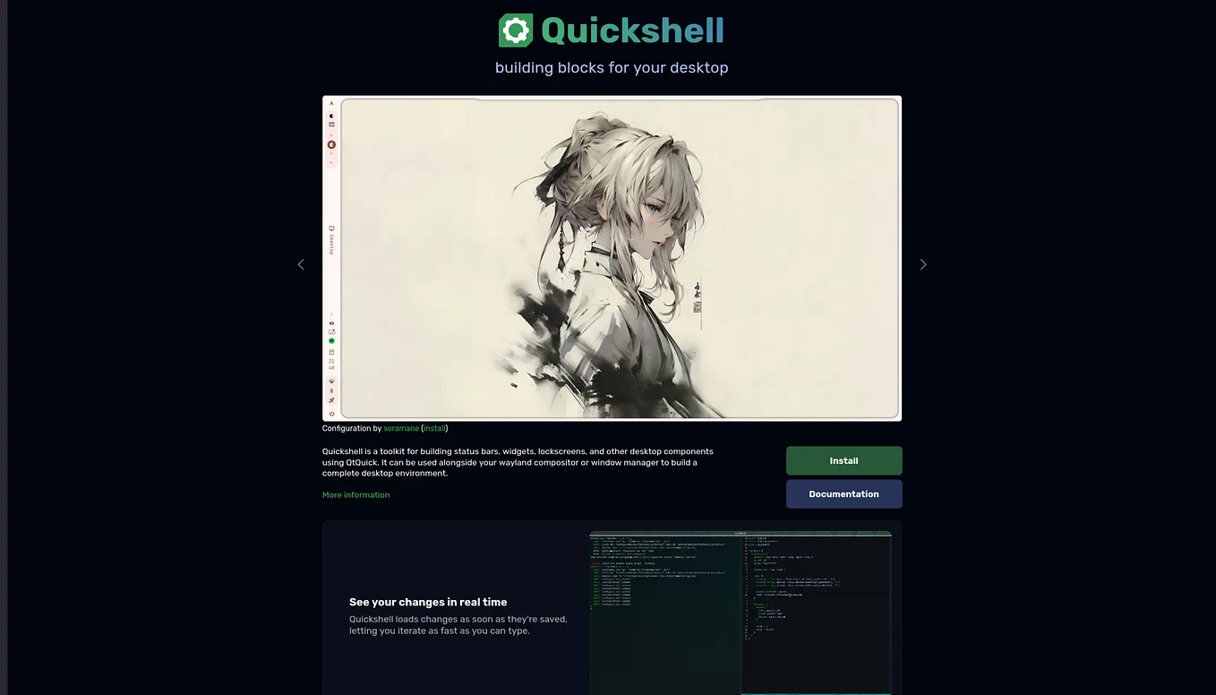 Creating UI widgets using Quickshell in Linux | Part 1 | english ...