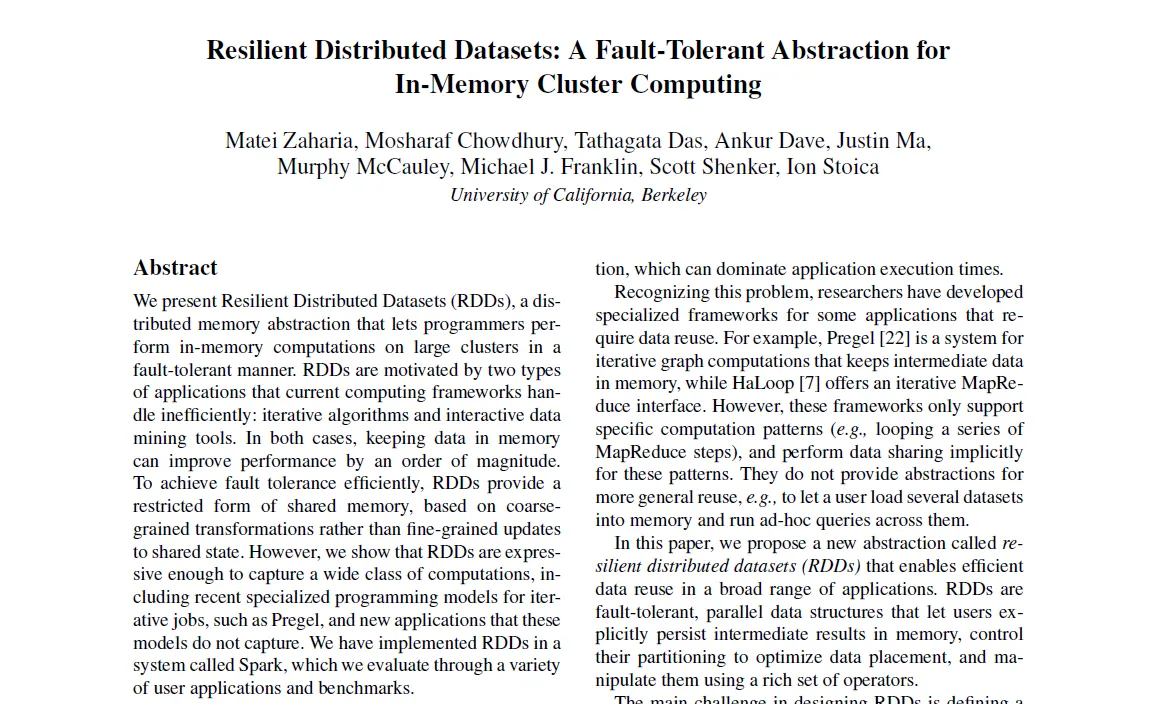 Understanding Spark RDDs: The Backbone of Distributed Data Processing ...